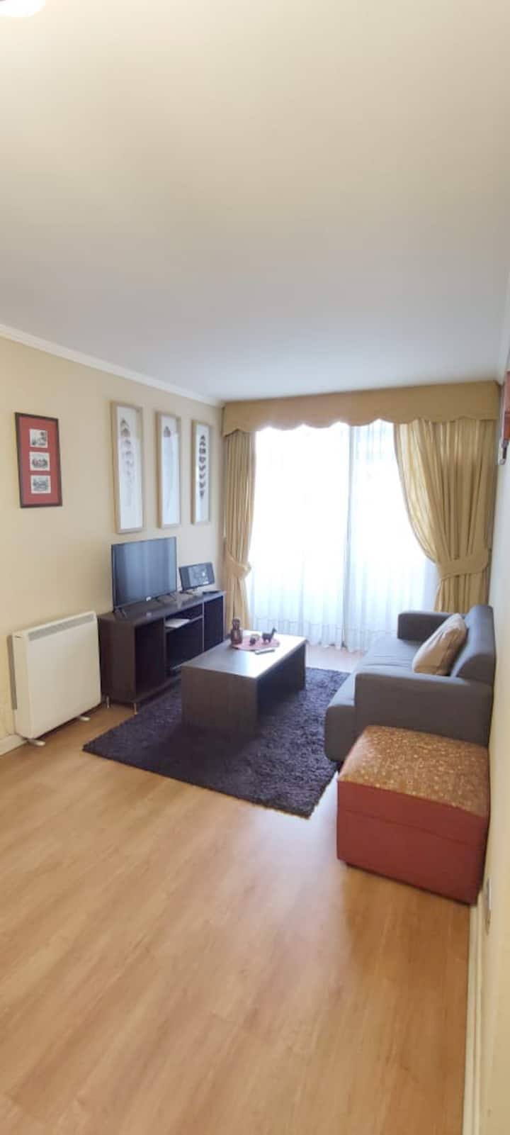 Moderno 2d/centro De Santiago/full Equipado/ - Santiago