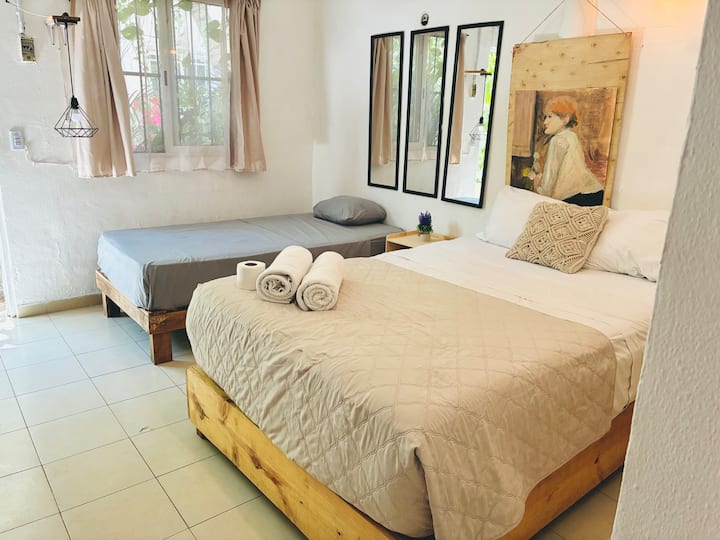 Anana Dos Habitaciones Para 6 Huéspedes - Playa del Carmen