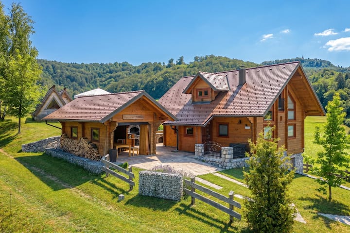 House Of Nature With Sauna And Tents - Slovenia