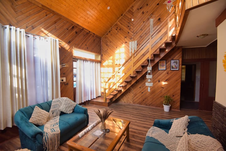 Boho 5 Bhk Villa : Wi-fi+parking+power Backup - Manali