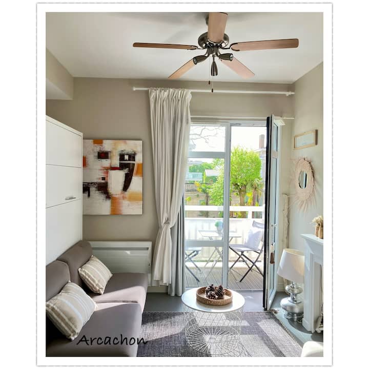 Studio Cosy, Front De Mer /Parking - Arcachon