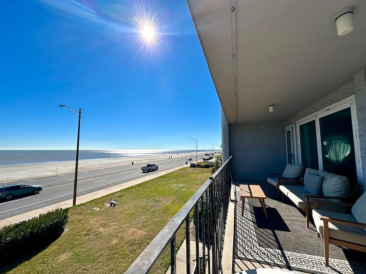 Your Cozy Place|ocean View|2br2ba|king Bed|pool - Galveston, TX