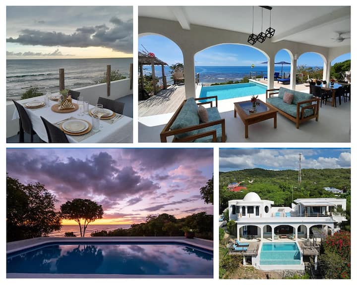 Destiny 3-5 Bedroom Beachfront Villa W/ 2 Pools - Jamaica