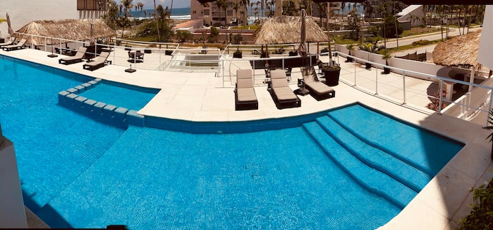 Hermoso Sitio Diamante: Alberca, Playa Y Seguridad - Acapulco