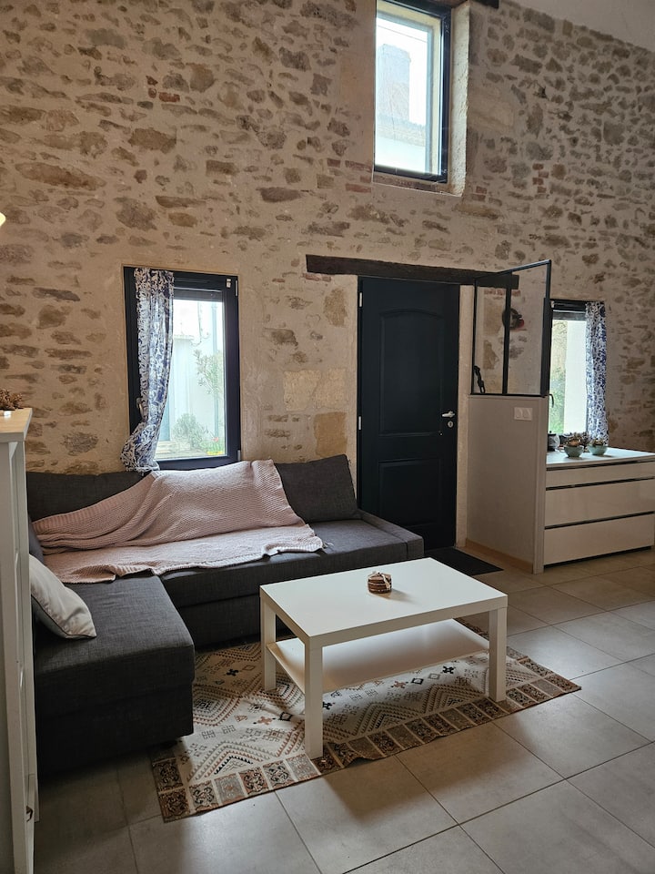 Charmante Maison De Bourg - Langon