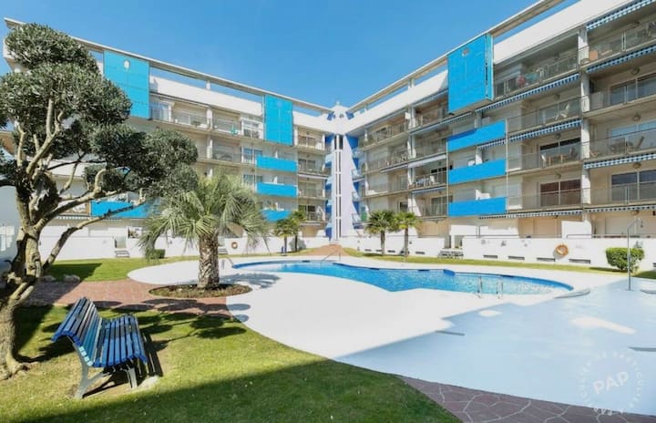 Résidence Avec Piscine Wifi Et Parking Privé - Roses