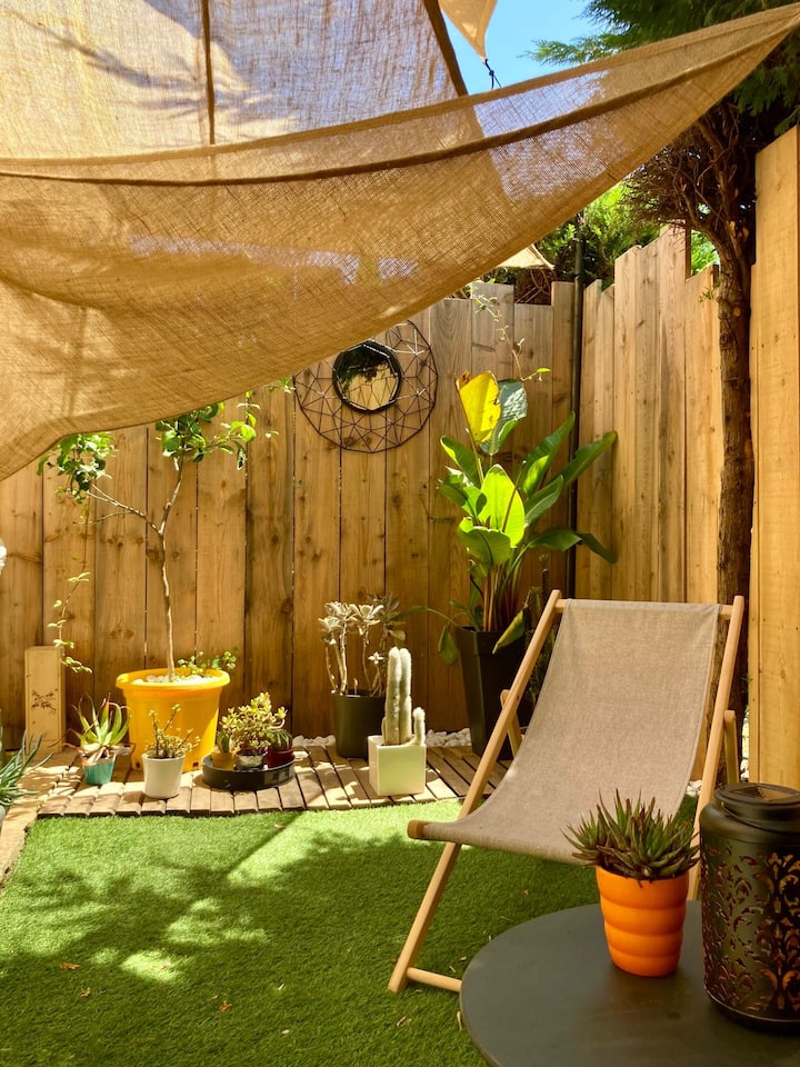 Charming 3 P. Garden Level 5 Min Walk From Valbonne Village - Valbonne