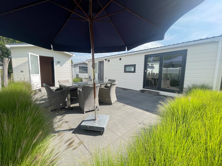 Chalet Dolfijn Camping Valkenisse Nabij Zoutelande - Zeeland