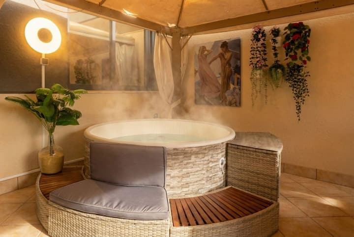 Heated Jacuzzi, Terrace, Pool And Beach 500 M - Canet de Berenguer