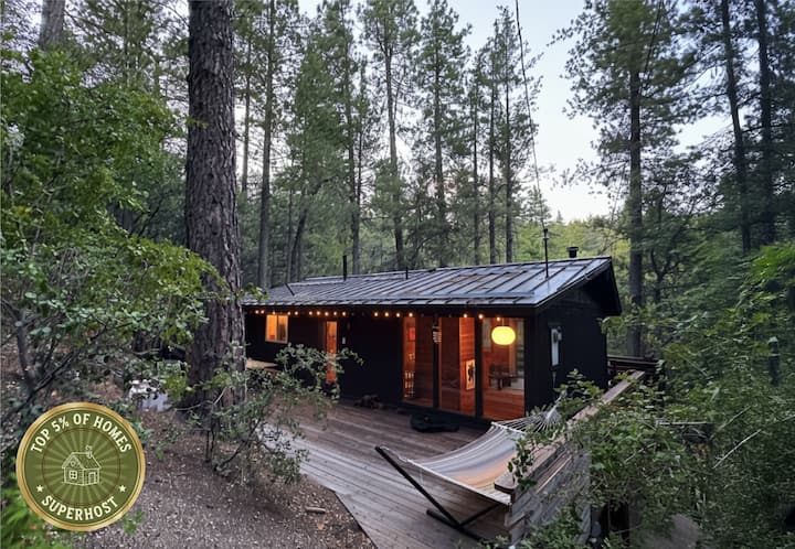 2 Story Luxury Cabin-king Beds-treetop Views! Ac - Idyllwild-Pine Cove, CA