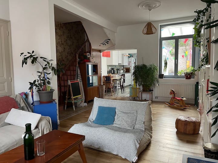 Maison125m2 - 4chambres - Jardin - Amiens