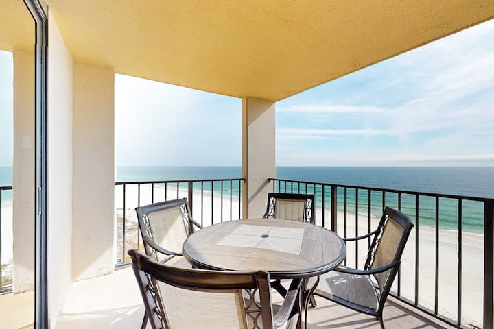 Renovated 2br Oceanfront 9th-floor | Balcony - Orange Beach, AL