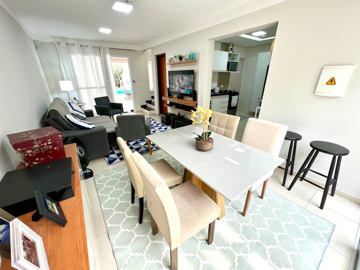Casa Integrada, Conceito Aberto! - Piracicaba