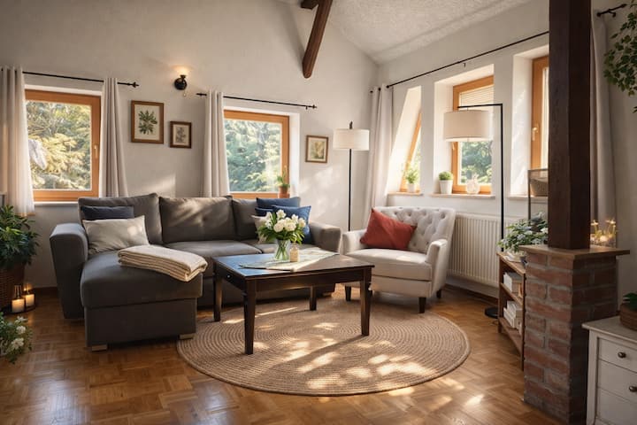 „Mühlenstube“ Ferienwohnung Kamin & Outdoor Sauna - Leinefelde-Worbis