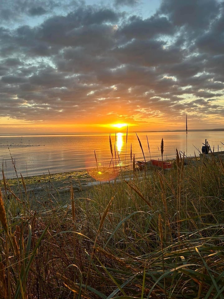Cozy Beachfront Cabin W/hot Tub | Experience Onp - 