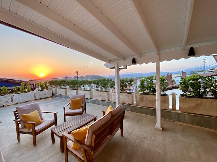 Sunset House  Sensational Views - Şirince