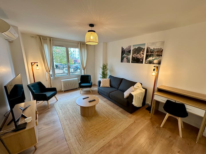 Beau T3 En Centre Avec Garage, Clim Et Wifi. - Annecy