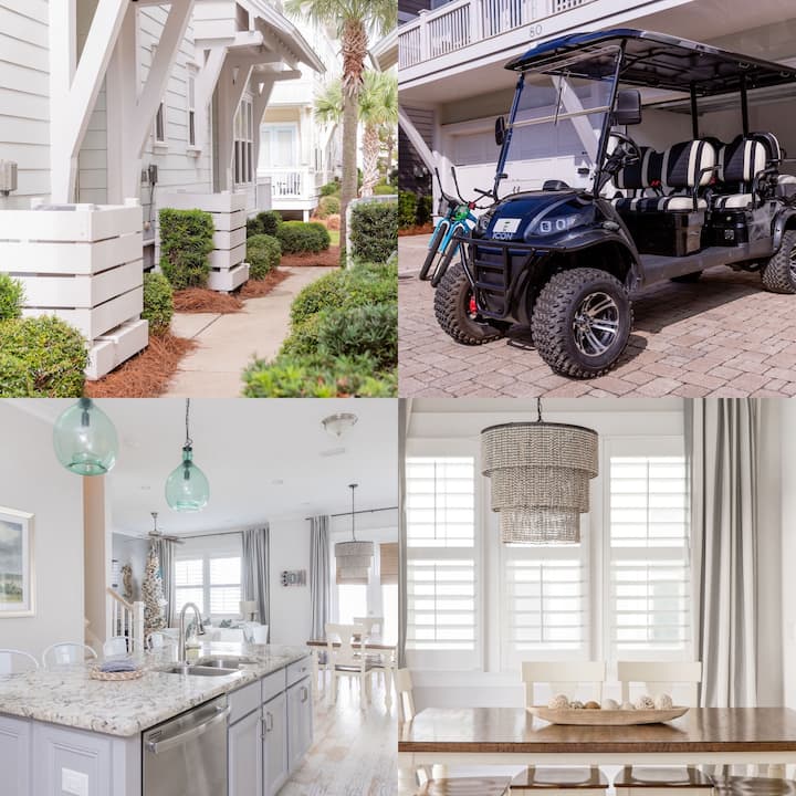Saltwater Serenade| 3 Minutes To Beach | Golf Cart - Alys Beach, FL