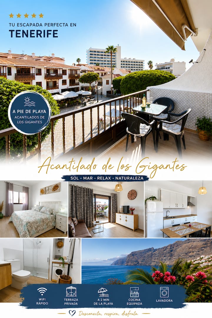 Entire Apartment In Acantilado De Los Gigantes - Santiago del Teide