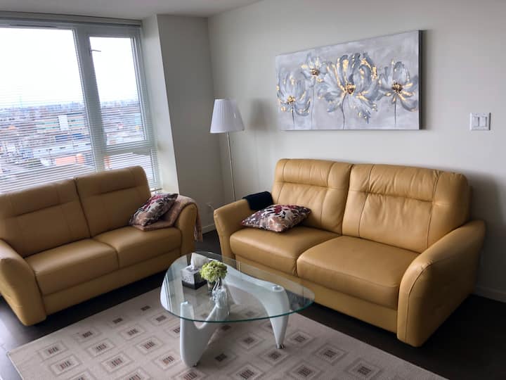 Amazing Luxury 2bd&2ba Place@richmond Center双子 - 列治文