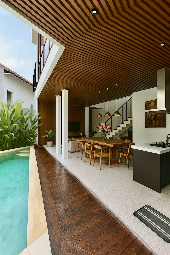 La Luna Villa In Pererenan. - Canggu