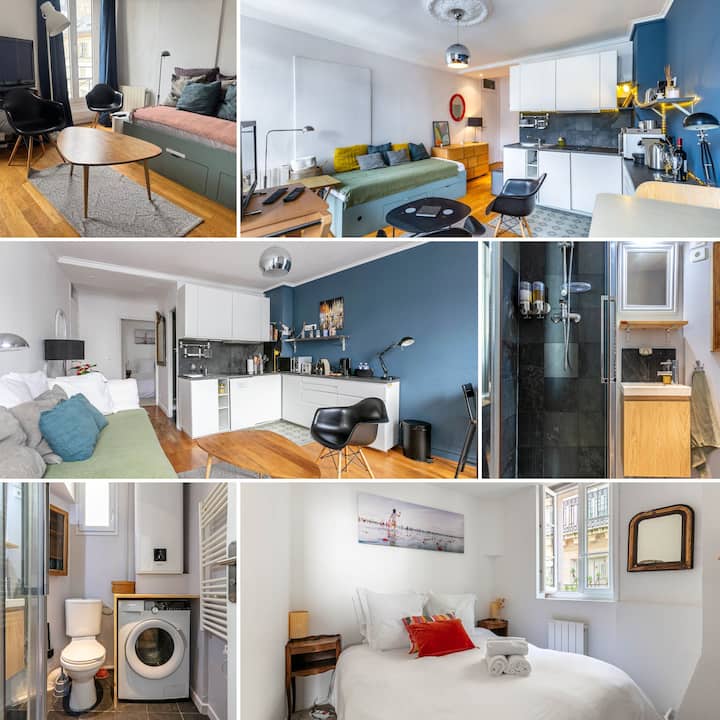 Paris Rooftop Views Cosy Separate Living Stay - Paris