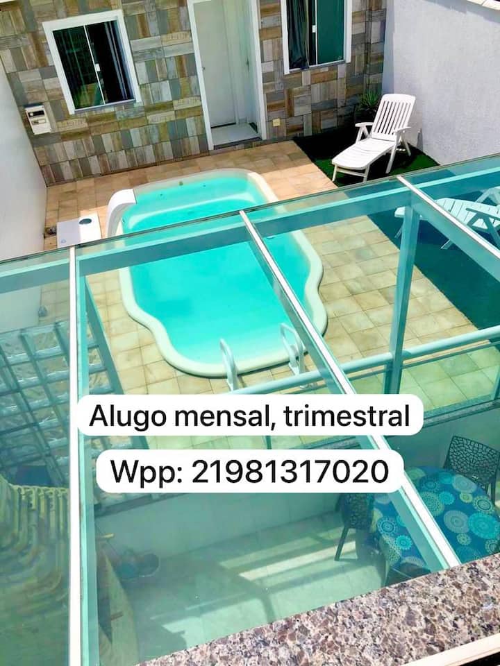 Casa Enorme Em Cabo Frio, 4 Quartos, Pisc, Churras - Cabo Frio