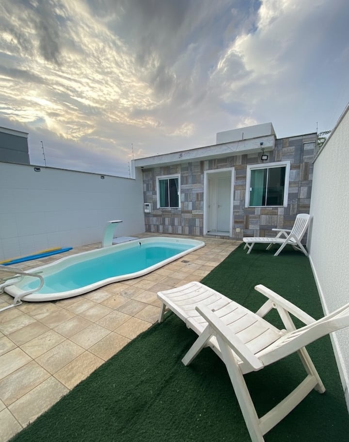 Casa Enorme Em Cabo Frio, 4 Quartos, Pisc, Churras - Cabo Frio