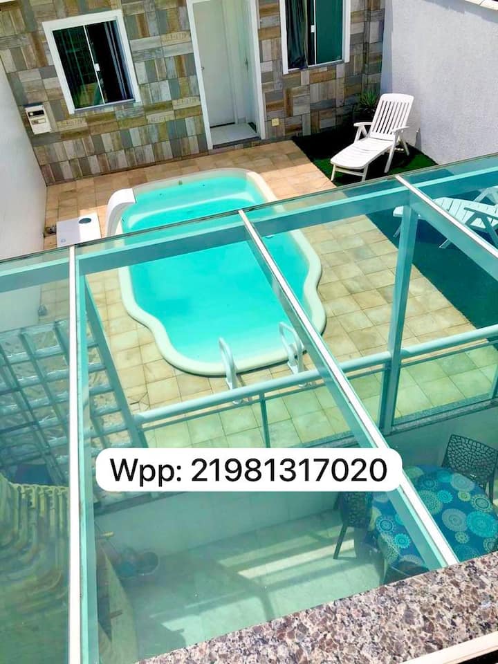 Casa Enorme Em Cabo Frio, 4 Quartos, Pisc, Churras - Cabo Frio