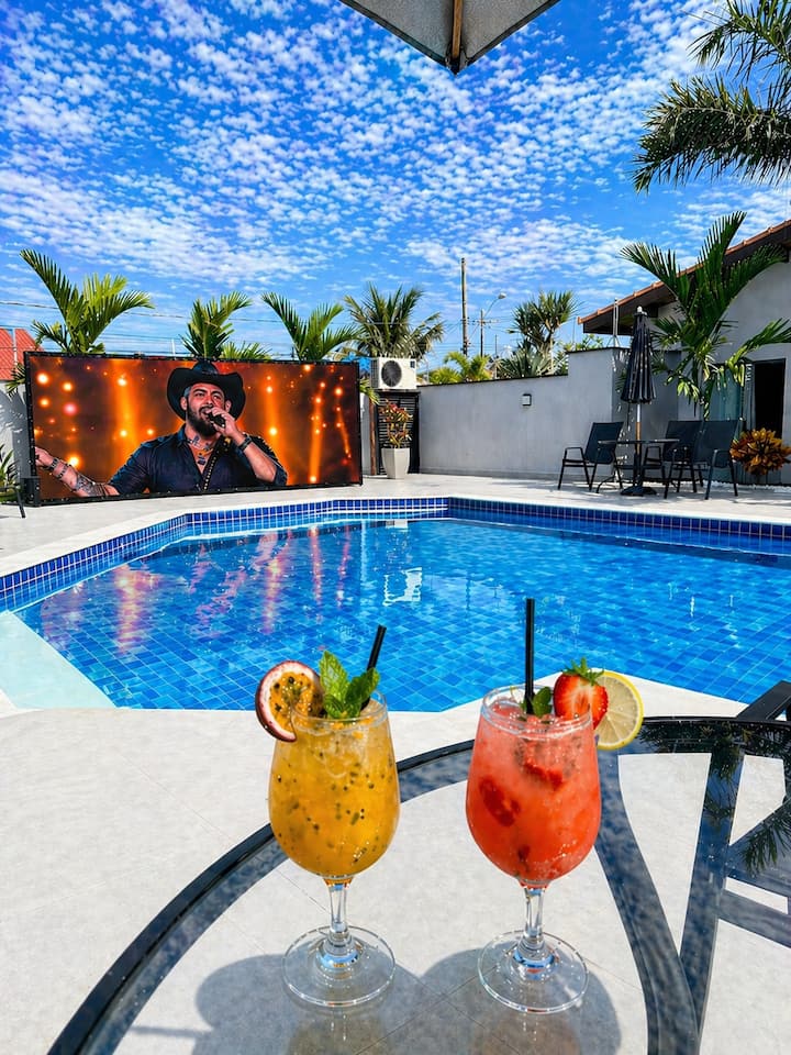 Casa Maravilhosa Piscina Aquecida 100m Da Praia - Brazil