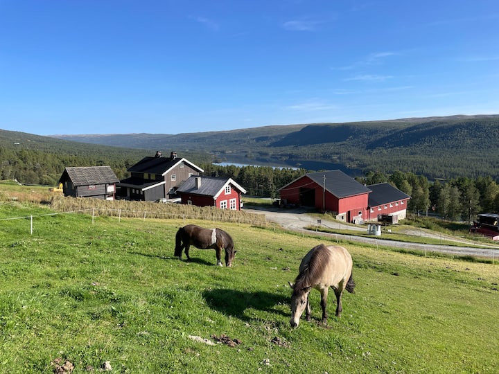 Koselig Tømmerstue På Gården Hovde I Skurdalen - Norvège