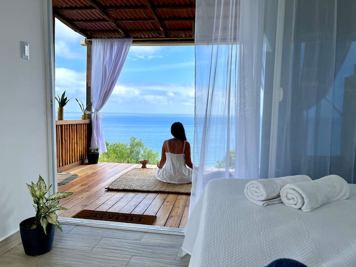 Habitación Romántica Vista Al Océano A1 - Salango