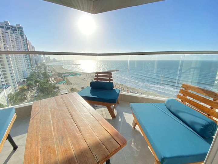 Fresh, Modern Ocean View Condo, Close To Old City - Cartagena