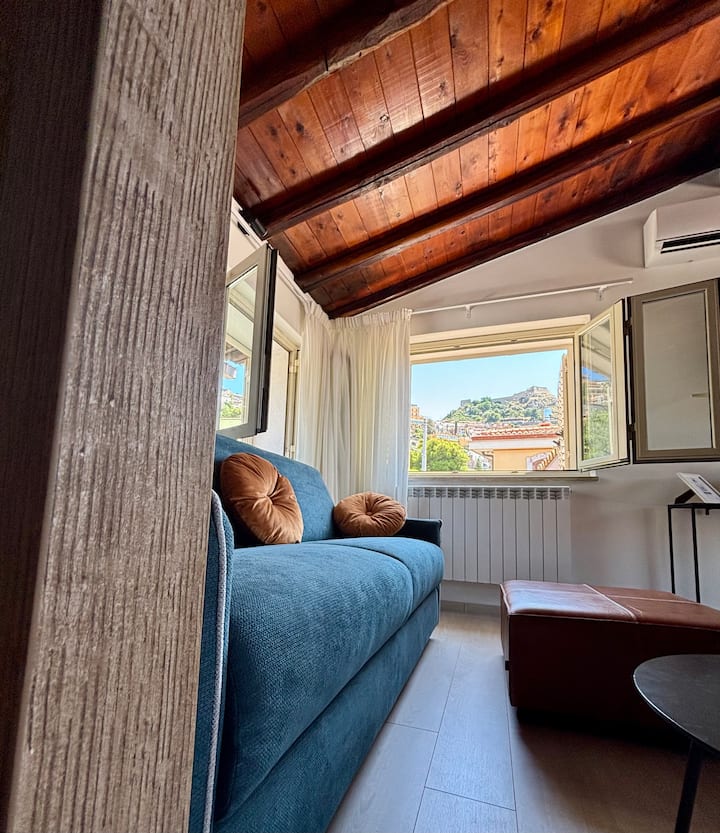 View Terrace Apartment In Taormina-murmuria Eolia - Taormina