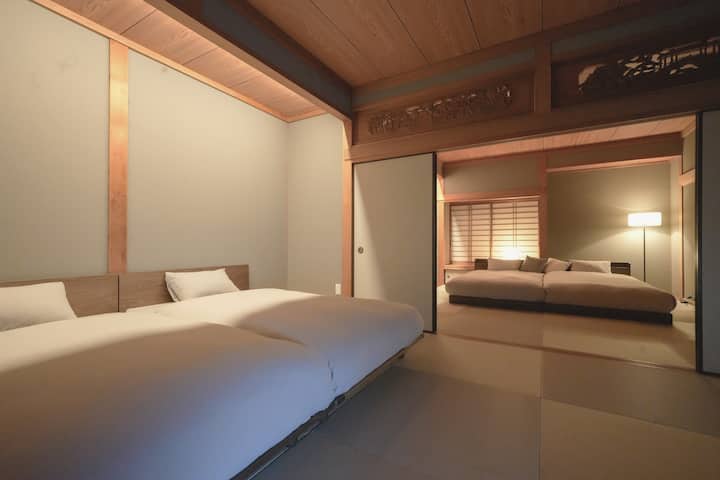 【Bbq道具付き】内牧温泉街まで車で5分、阿蘇五岳を眺めることのできる貸切別荘！【1棟貸し切り】 - Aso