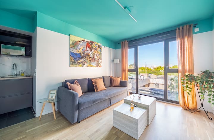 Appartement Design Aux Porte De Paris.parking/rer - Alfortville