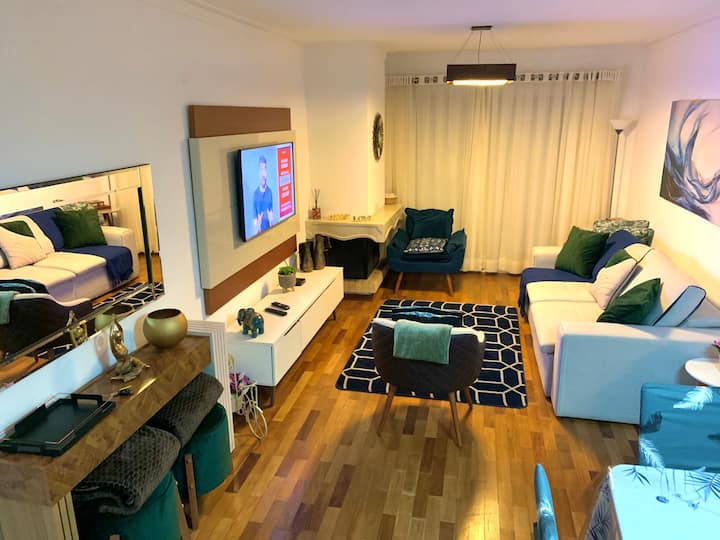 Apto Confortável E Encantador Em Campos Jd C/ Wifi - Campos do Jordão