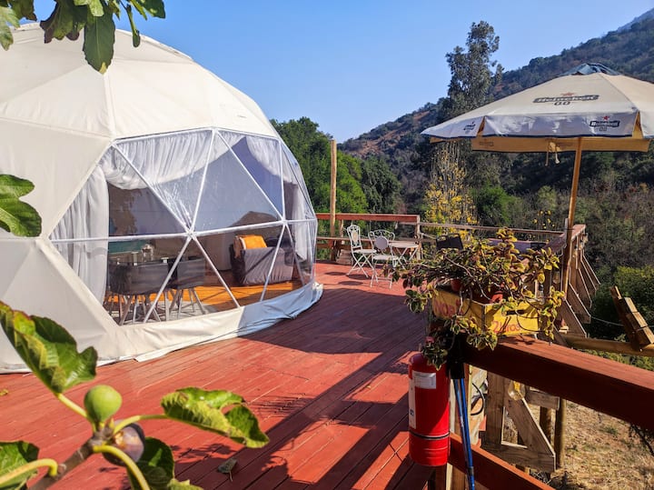 Domo Con Hottub Piscina Sauna - Olmue(q. Alvarado) - Chile