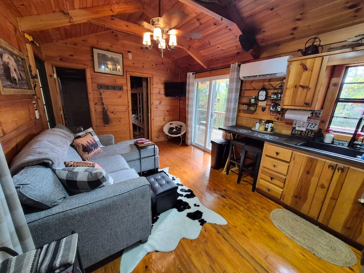 Gunsmoke Cabin With Privacy & Fenced Yard! - Carters Lake, GA