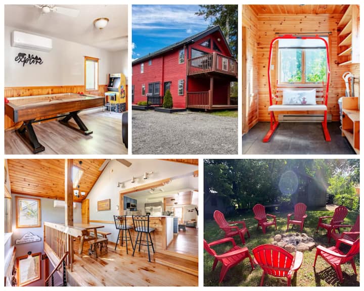 Snoway Chalet•ev Charger•walk To Main St - Lake Placid, NY