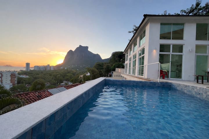 Casa Piscina Infinita, Vista Mar, 4 Ste, 16 Guest - Rio de Janeiro