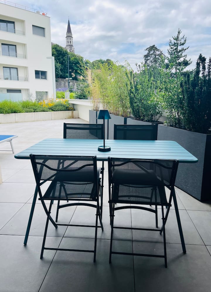 La Terrasse Classée 4* à 200 M Du Lac    2ch ; Box - Annecy