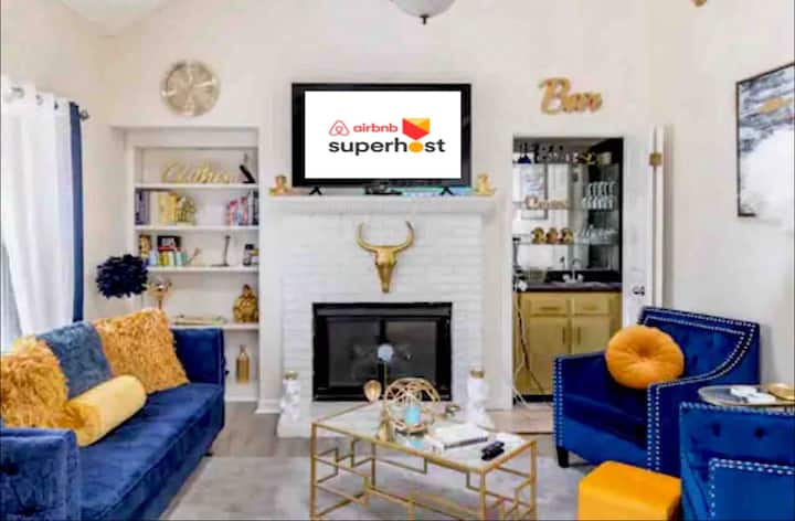 Superhost Townhouse: Game On! Work, Rest & Explore - 제르맨타운