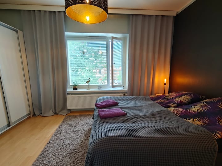 Two Bedroom Apartment With Own Sauna - Kotka