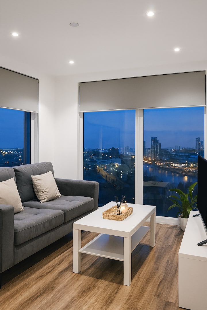 Elegant City Trafford 2-bed Flat - Mánchester