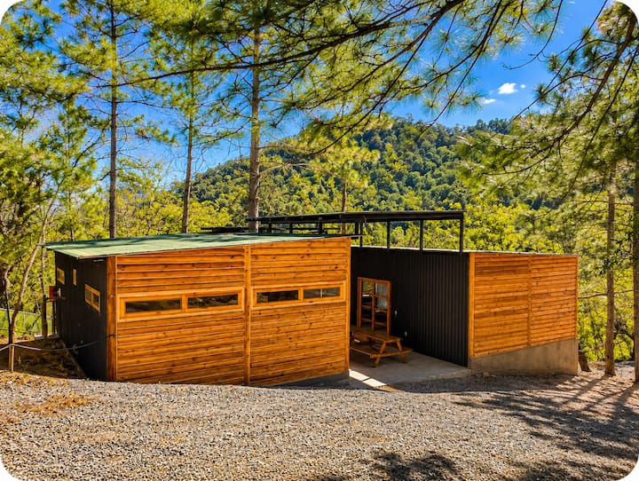 Villa Amada. Cabaña Ardilla. - Nuevo Leon