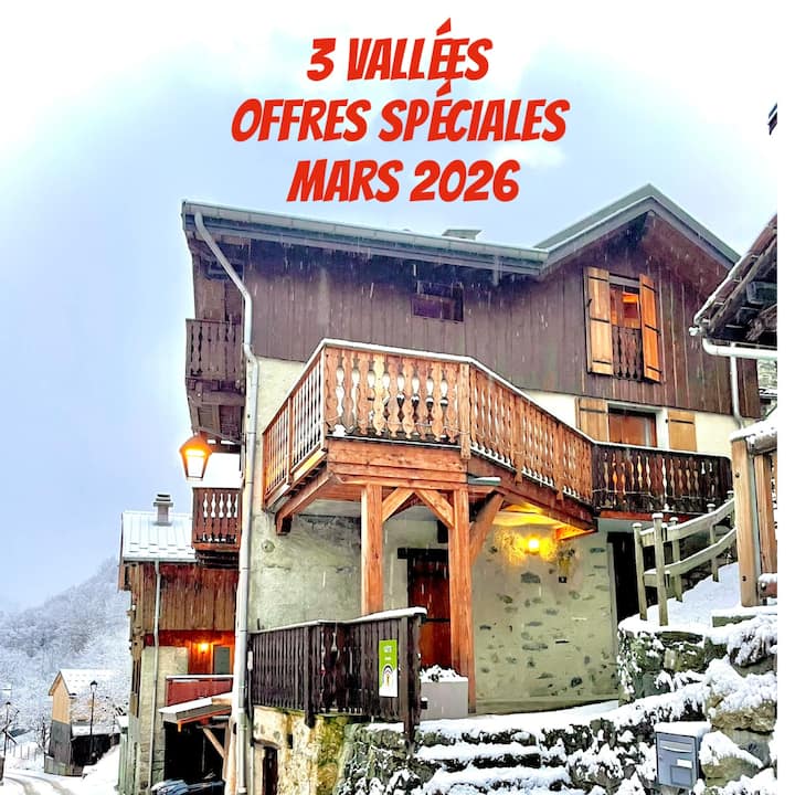 Chalet 130m2 Entre Brides Les Bains Et Courchevel - Saint-Martin-de-Belleville