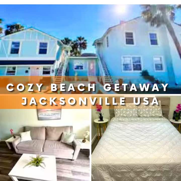 Cozy Beach Getaway • 1bd Steps From The Shore - Neptune Beach, FL