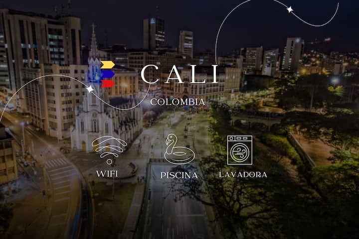 Cozy Apt+laundry+pool+ac+kitchen+wifi+parking@cali - Cali