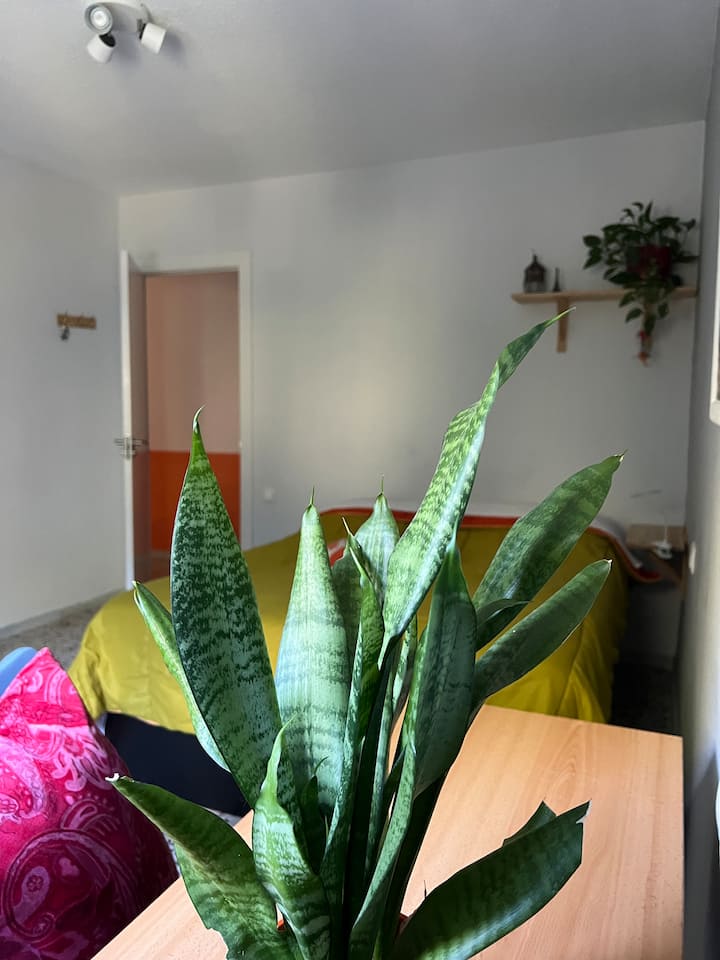 Cosy Double Bedroom. Ac&wi-fi @Zapillo Beach - Almería